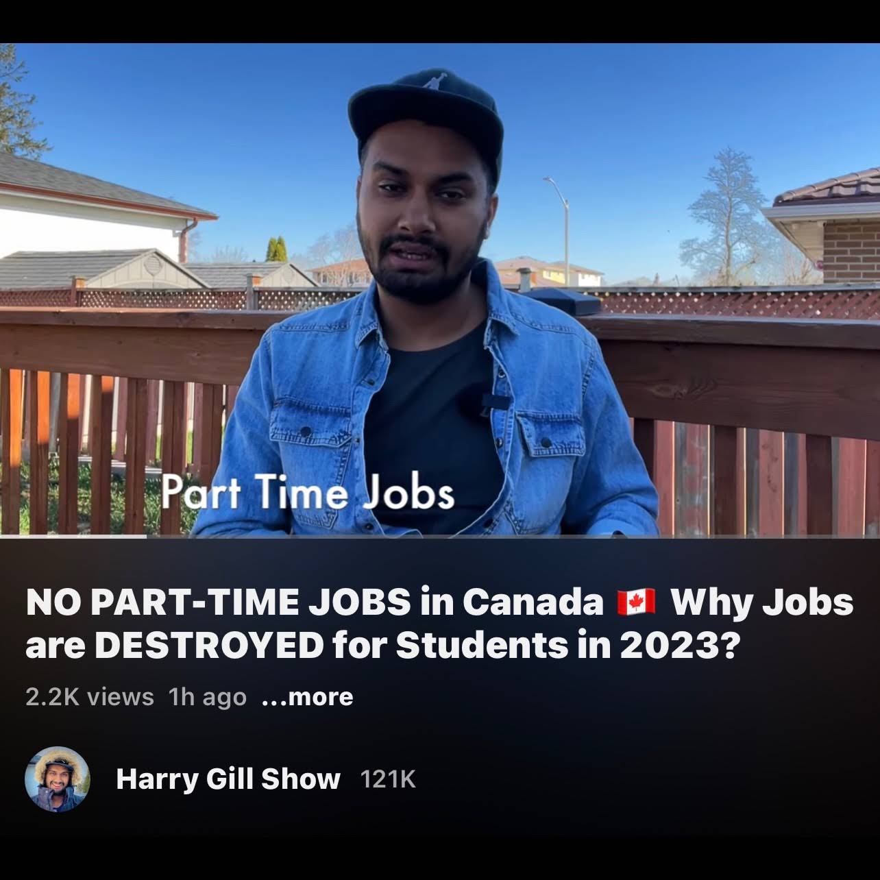 Post from Harry Gill Show