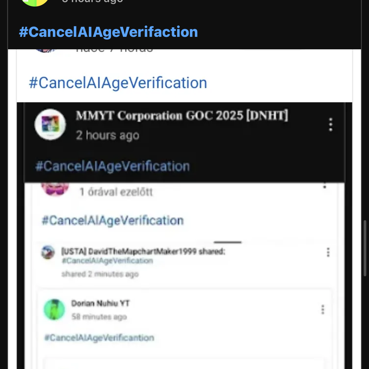 Post from CaiZack2025 The Object Thingy (DO NOT HACK)