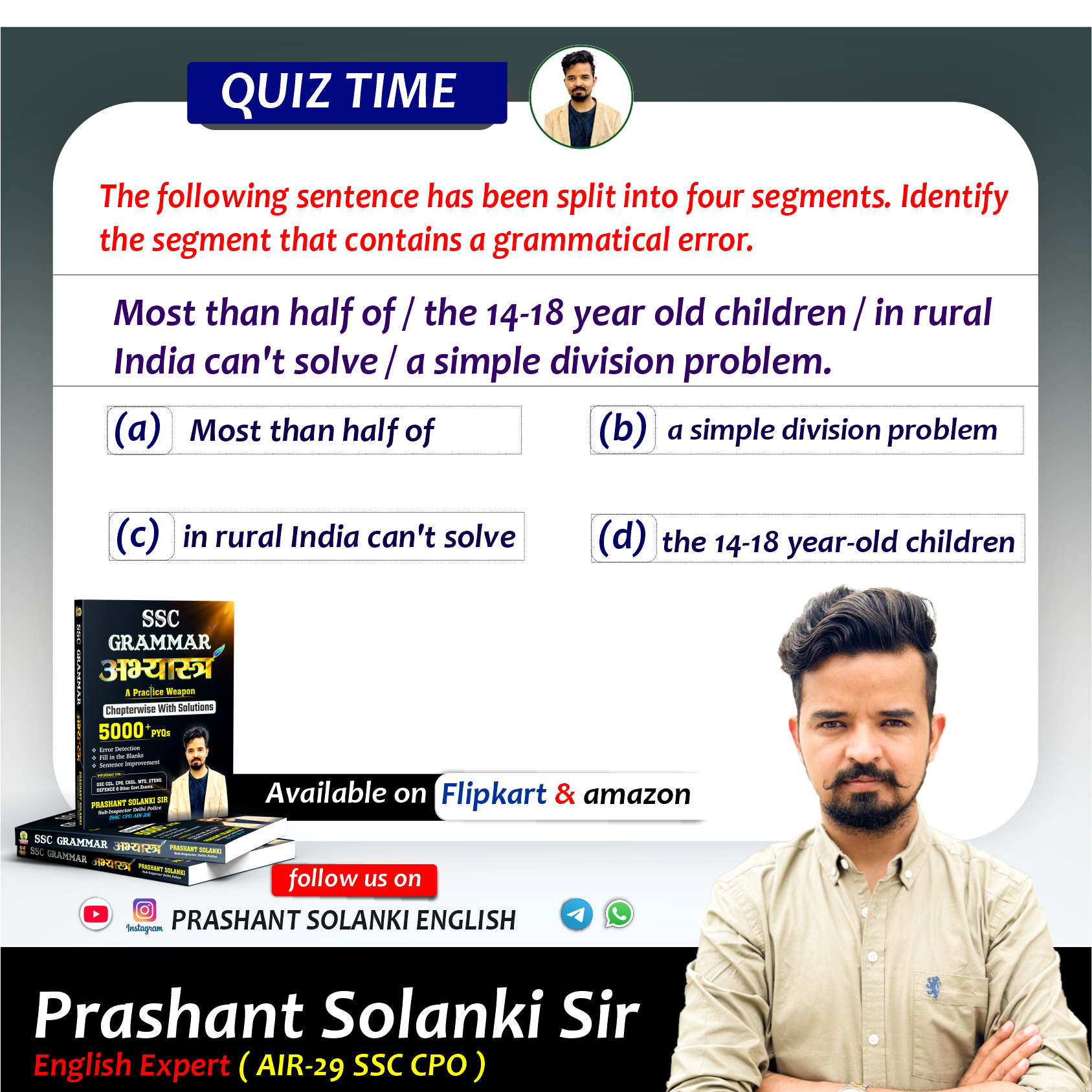 Post from Prashant Solanki English