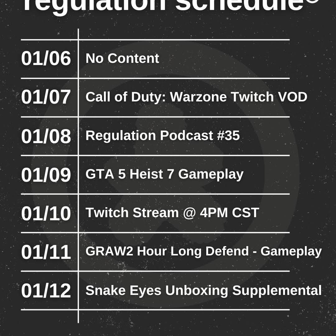Post from Regulation Podcast