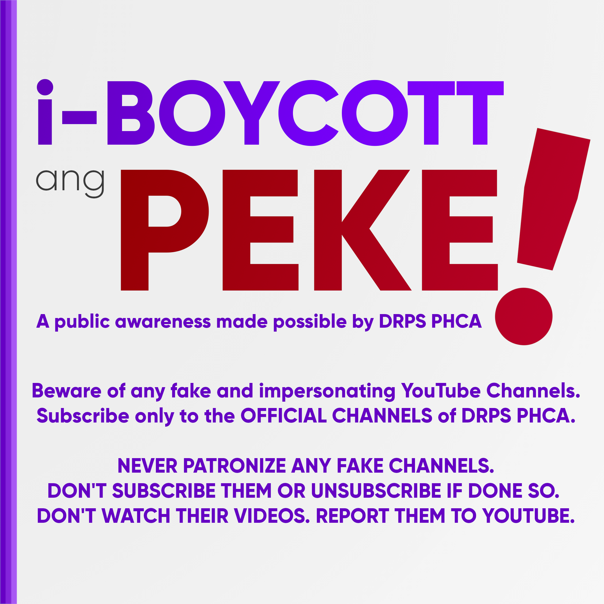 Post from DRPS One Channel