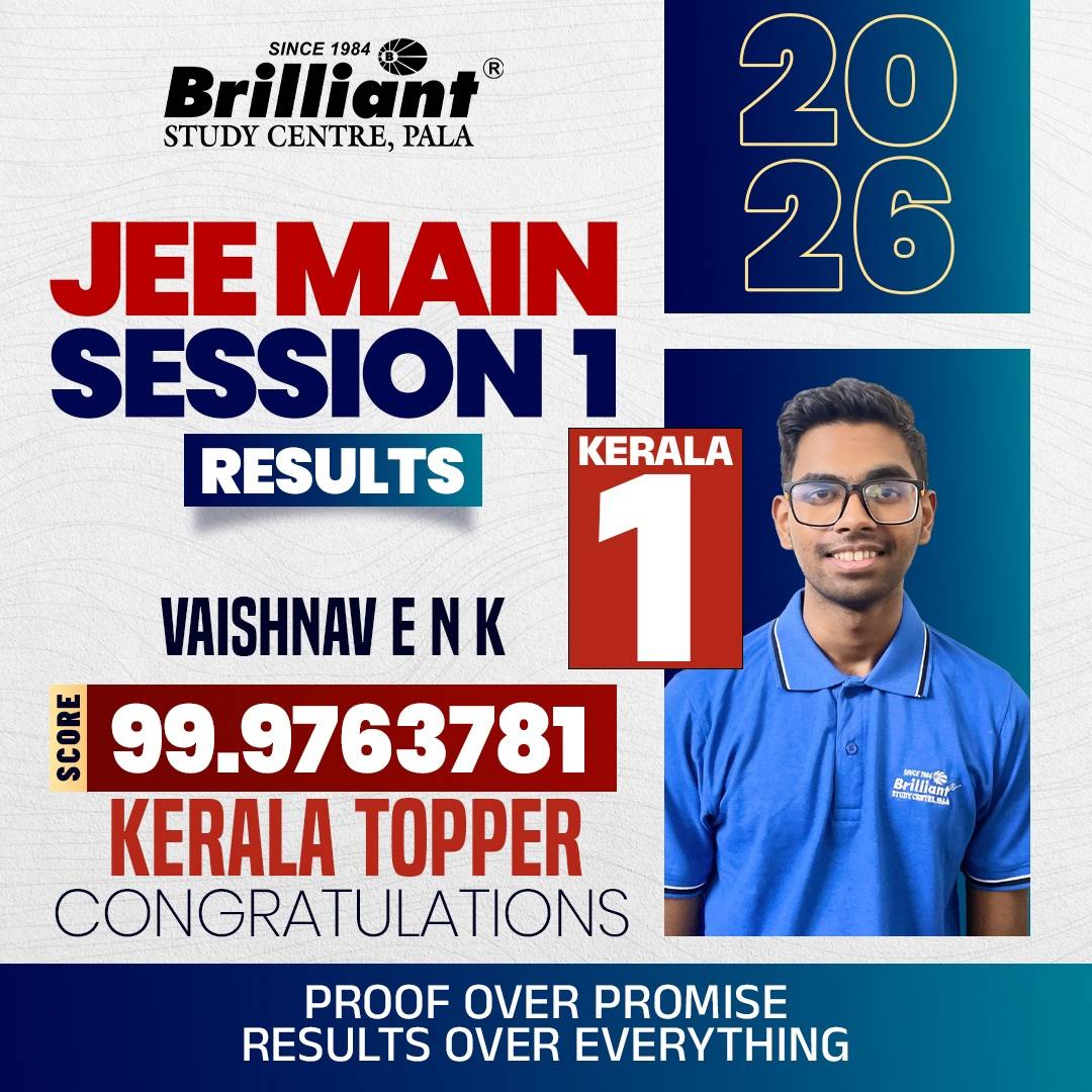 Post from Brilliant Pala - JEE Main & Adv