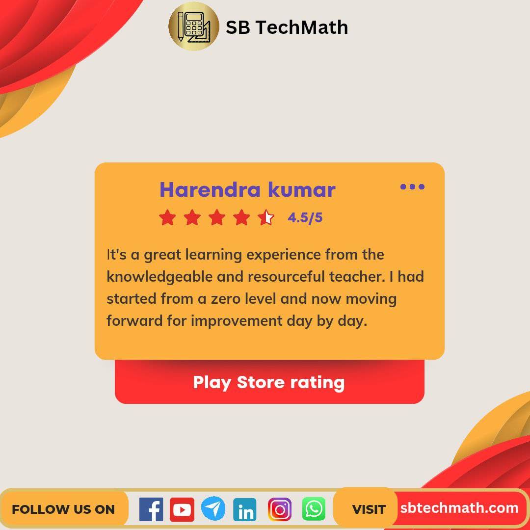 Post from SB TechMath