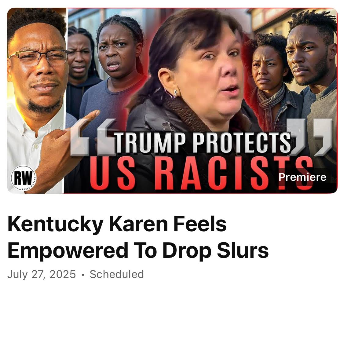 Post from Reese Waters