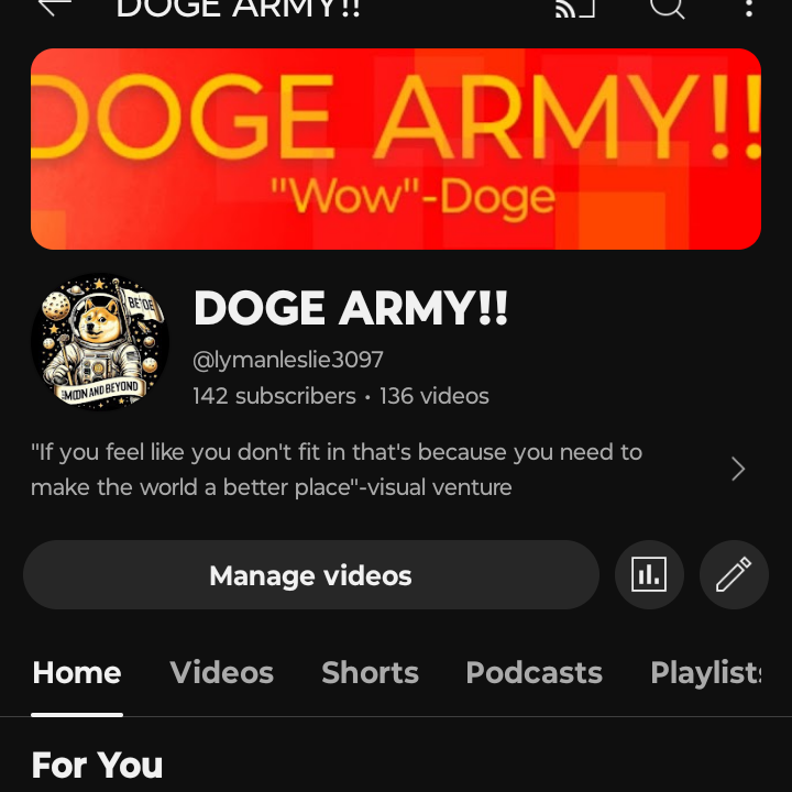 Post from DOGE ARMY!!
