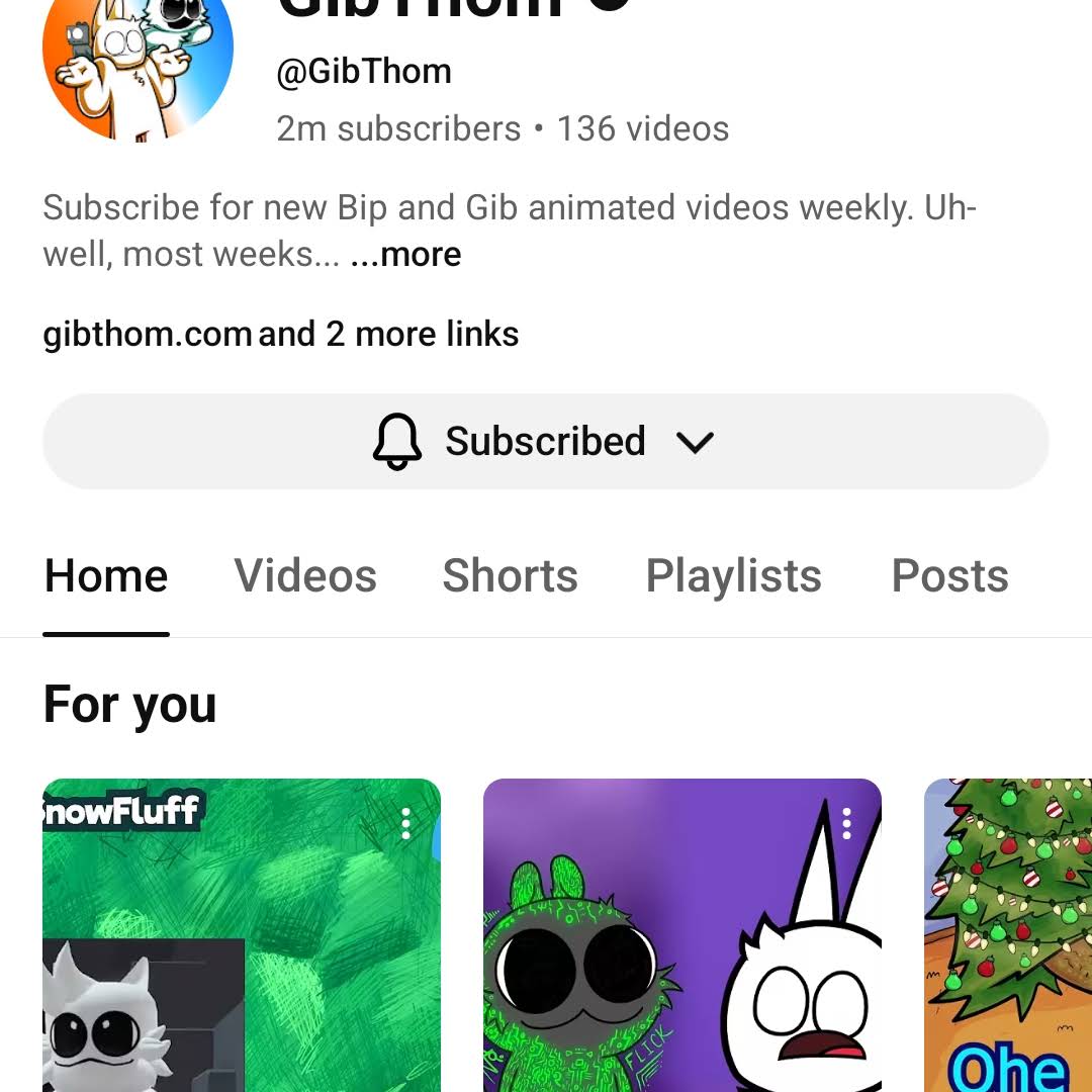 Post from The GibThom Fan