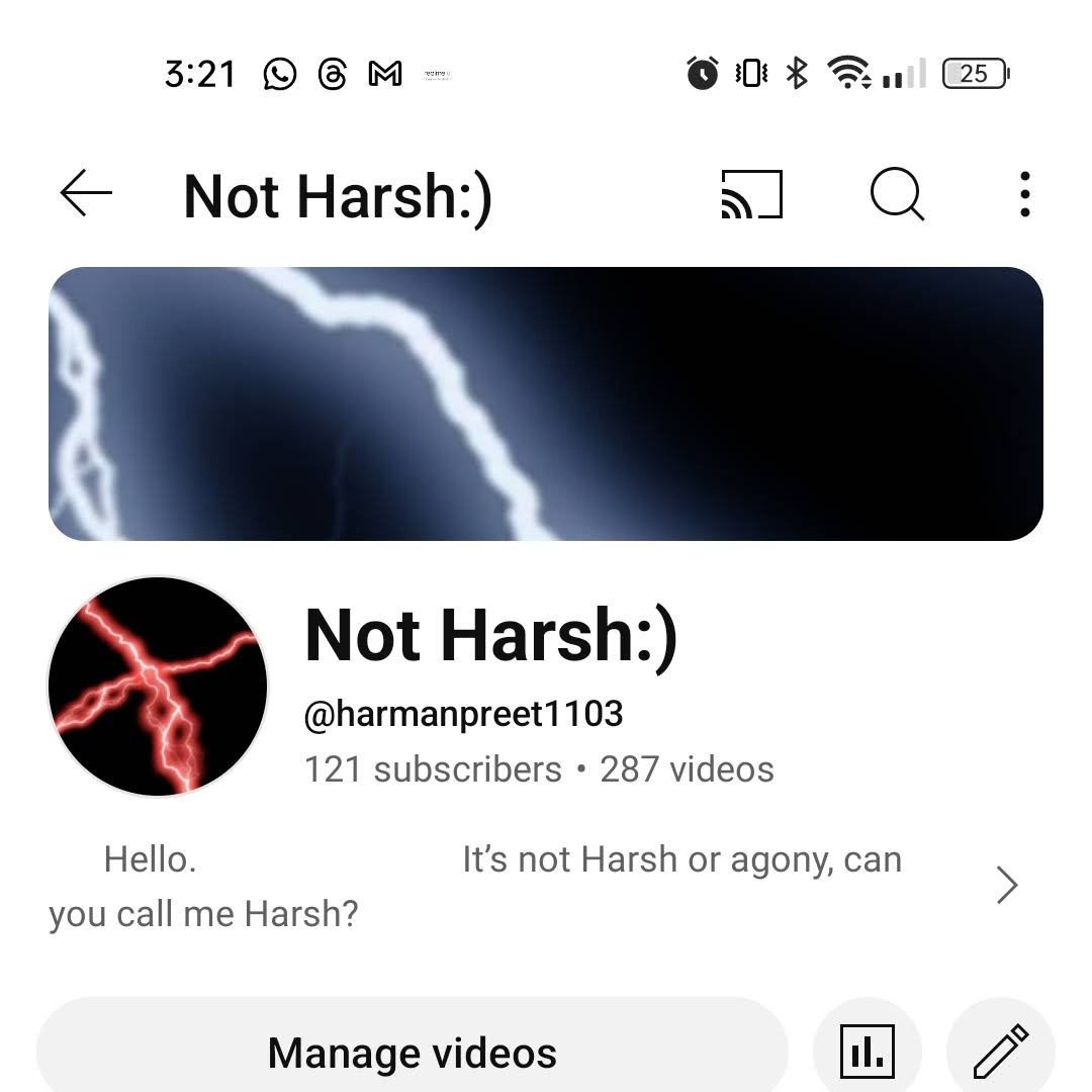 Post from Not Harsh:)