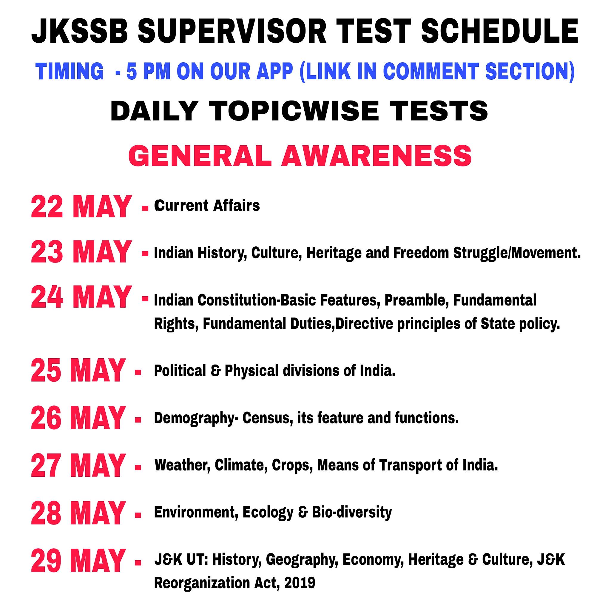 Post from JK Civil Services (JKCS)