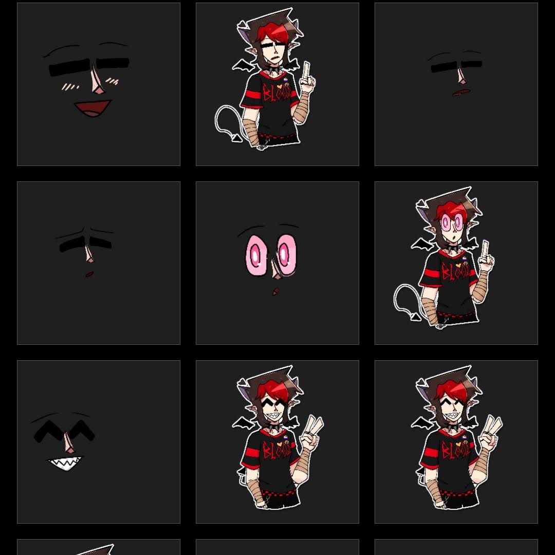 Post from Bat angel drawn