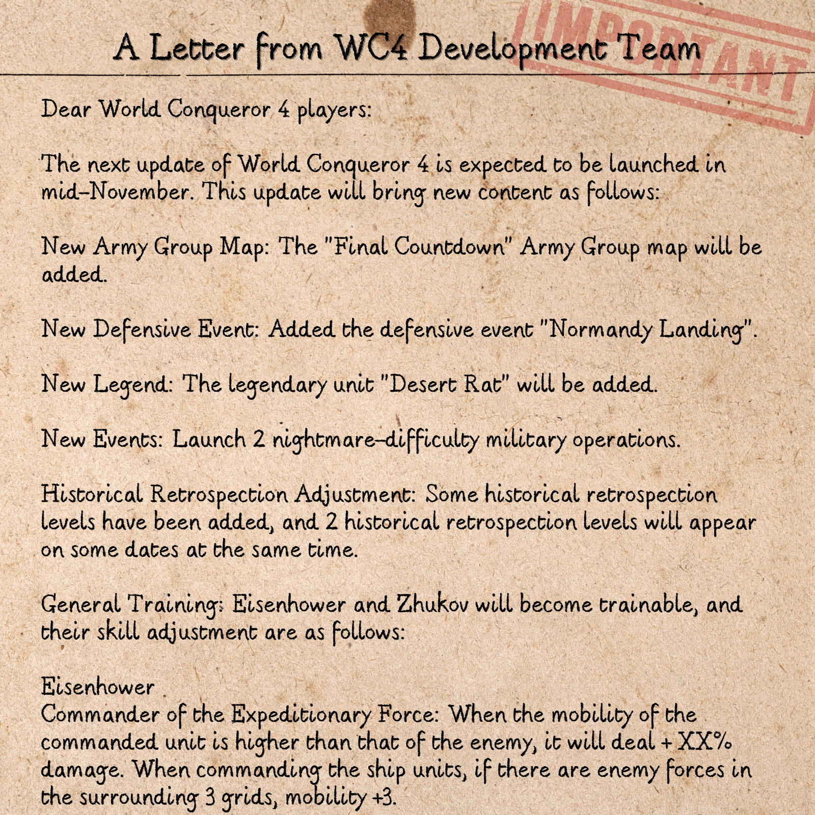 Post from EasyTech Games