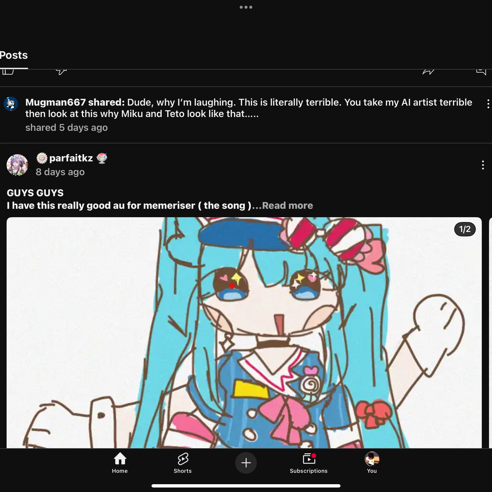 Post from 🍮koi chan🦴