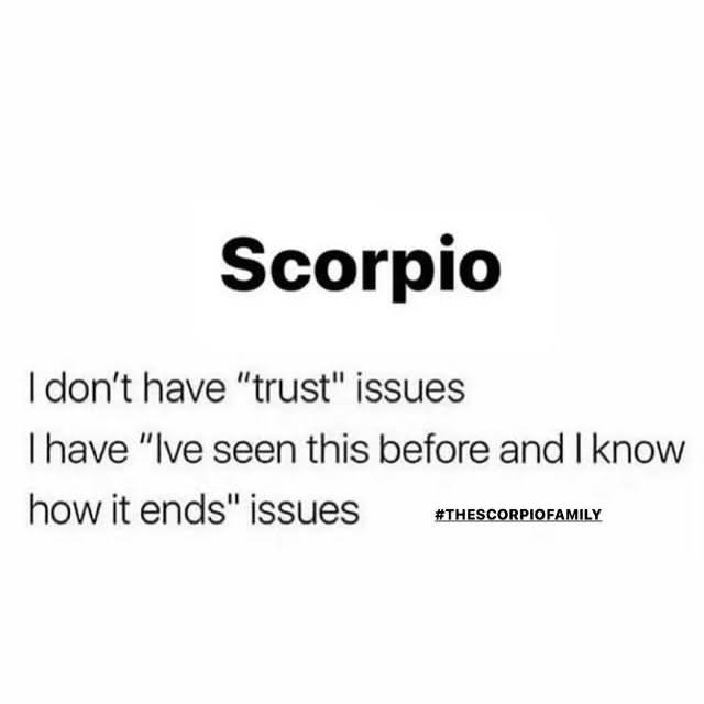 Post from THE SCORPIO FAMILY
