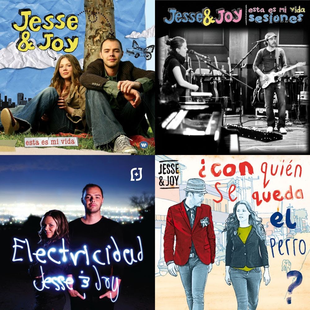 JESSE & JOY - DISCOGRAFIA COMPLETA, TODAS SUS CANCIONES, GRANDES EXITOS (2006 - )
