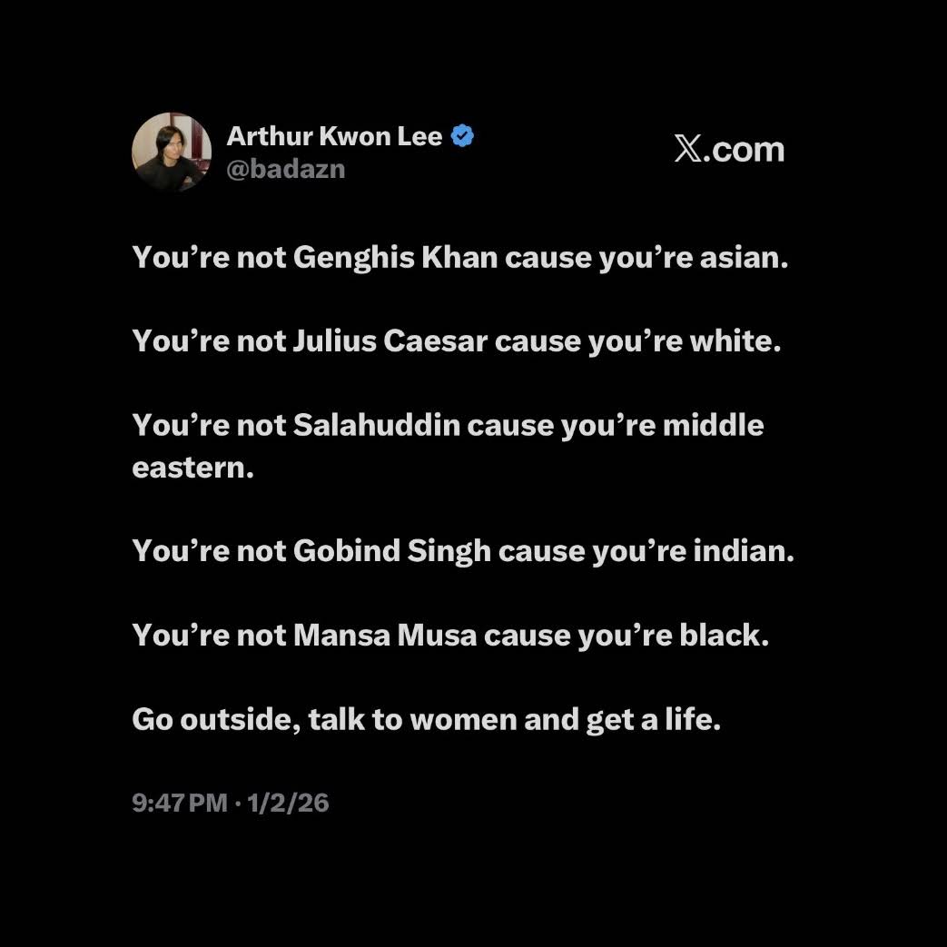 Post from Arthur Kwon Lee