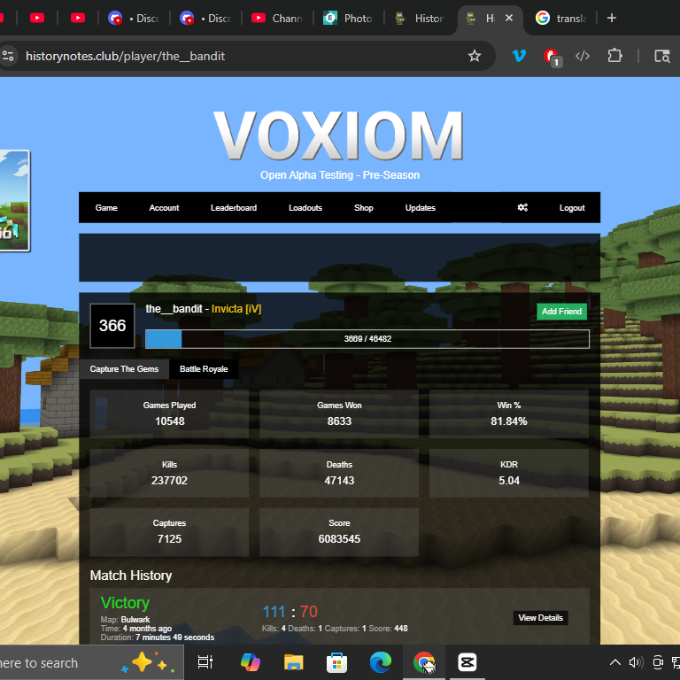 Post from Voxiom GAMING