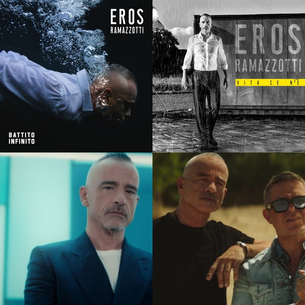 Eros Ramazzotti Discografia completa Italiana Complete Italian Discography