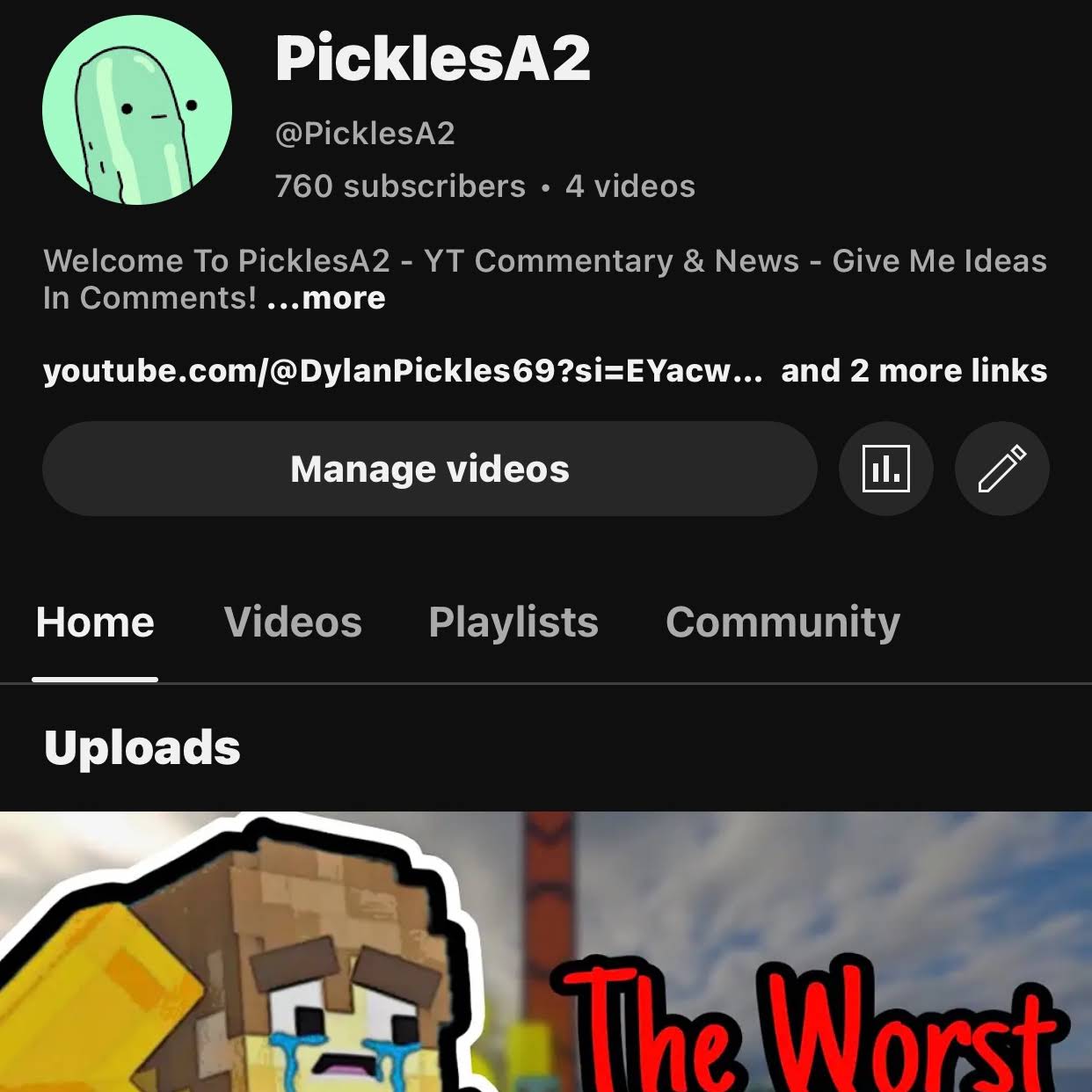 Post from Dylan Pickles