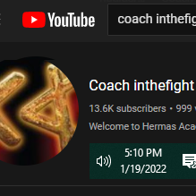 Post from Coach inthefight
