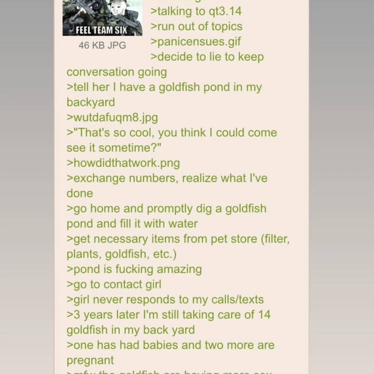 Post from Greentext Animations