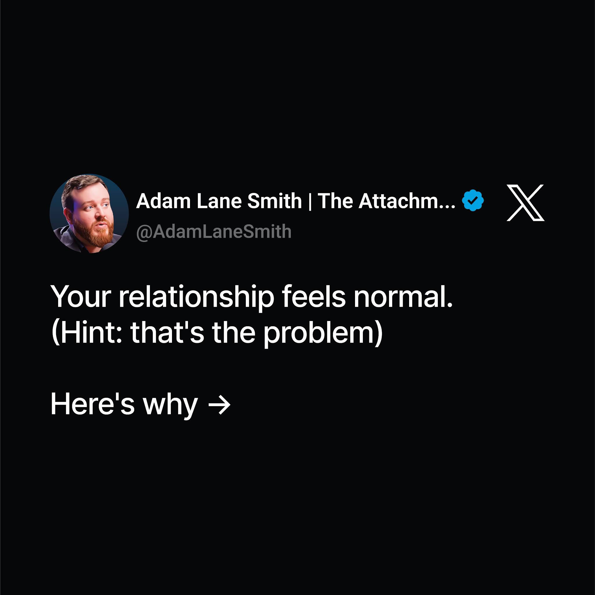 Post from Adam Lane Smith