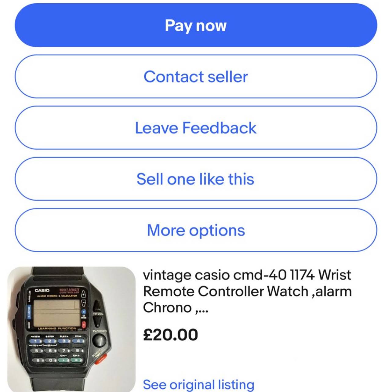 Post from Old casio collector