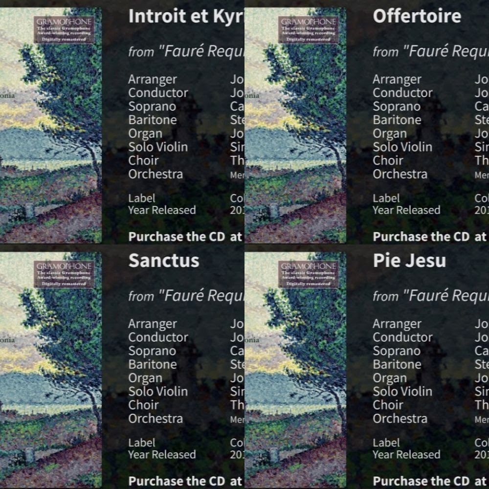 Fauré Requiem - John Rutter