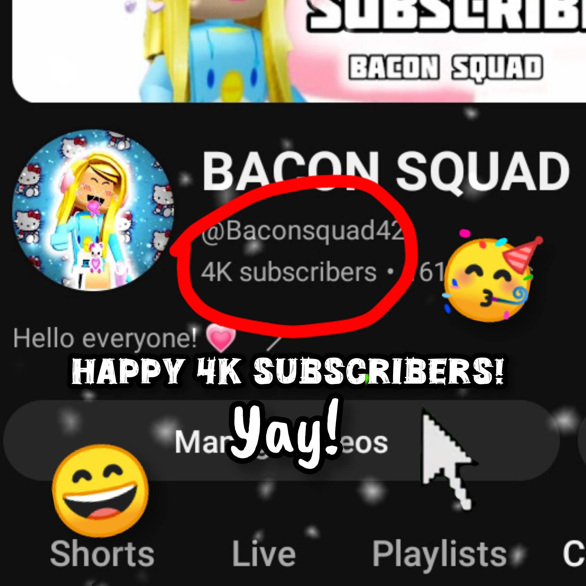 Post from Bacon squad
