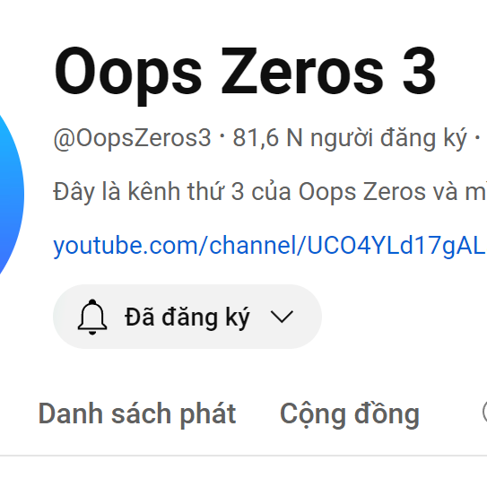 Post from Oops Zeros