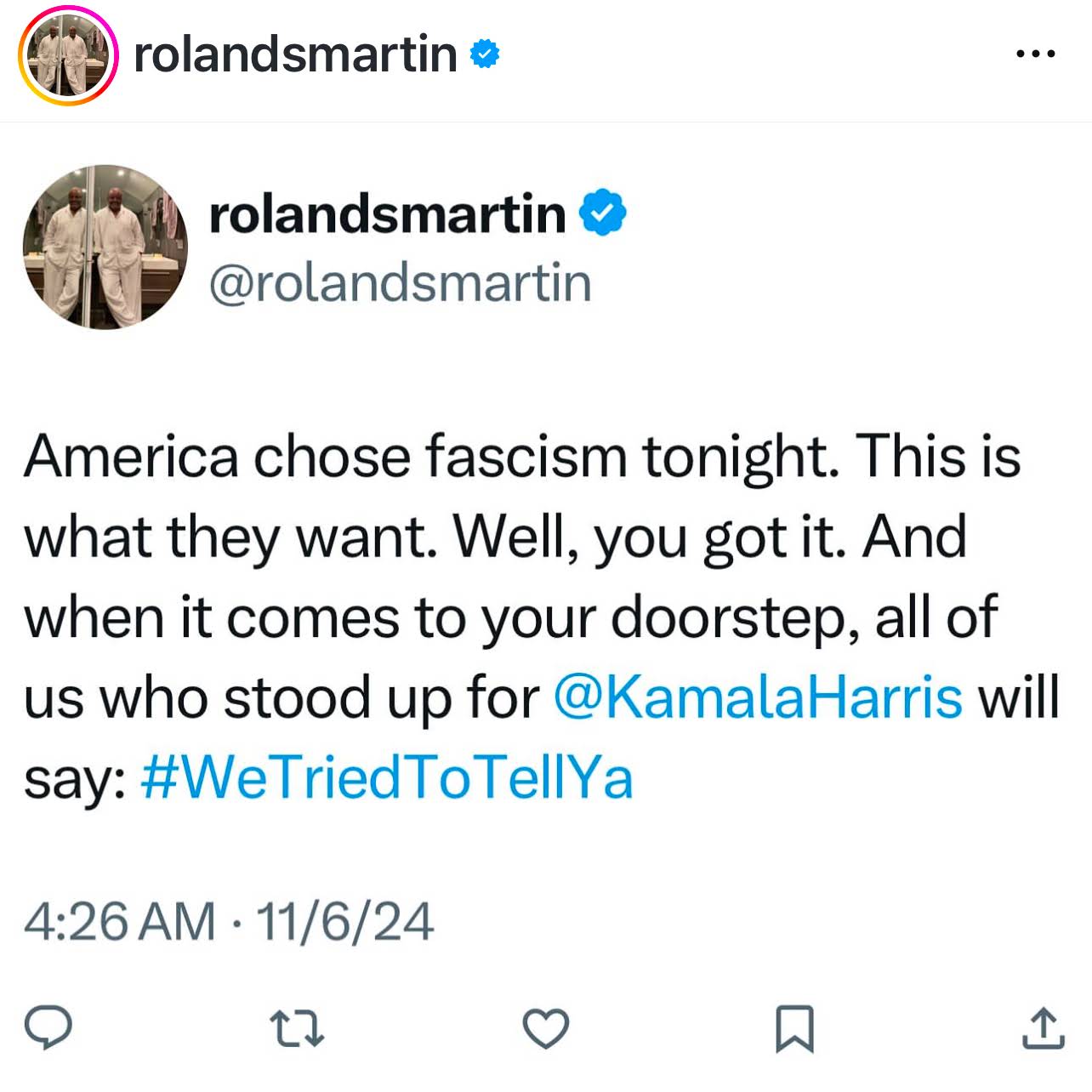 Post from Messy Michon Live