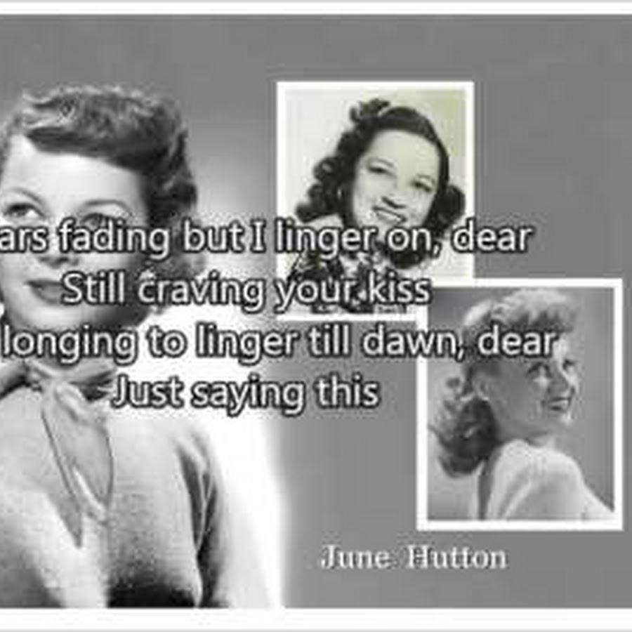 June Hutton - Topic - YouTube