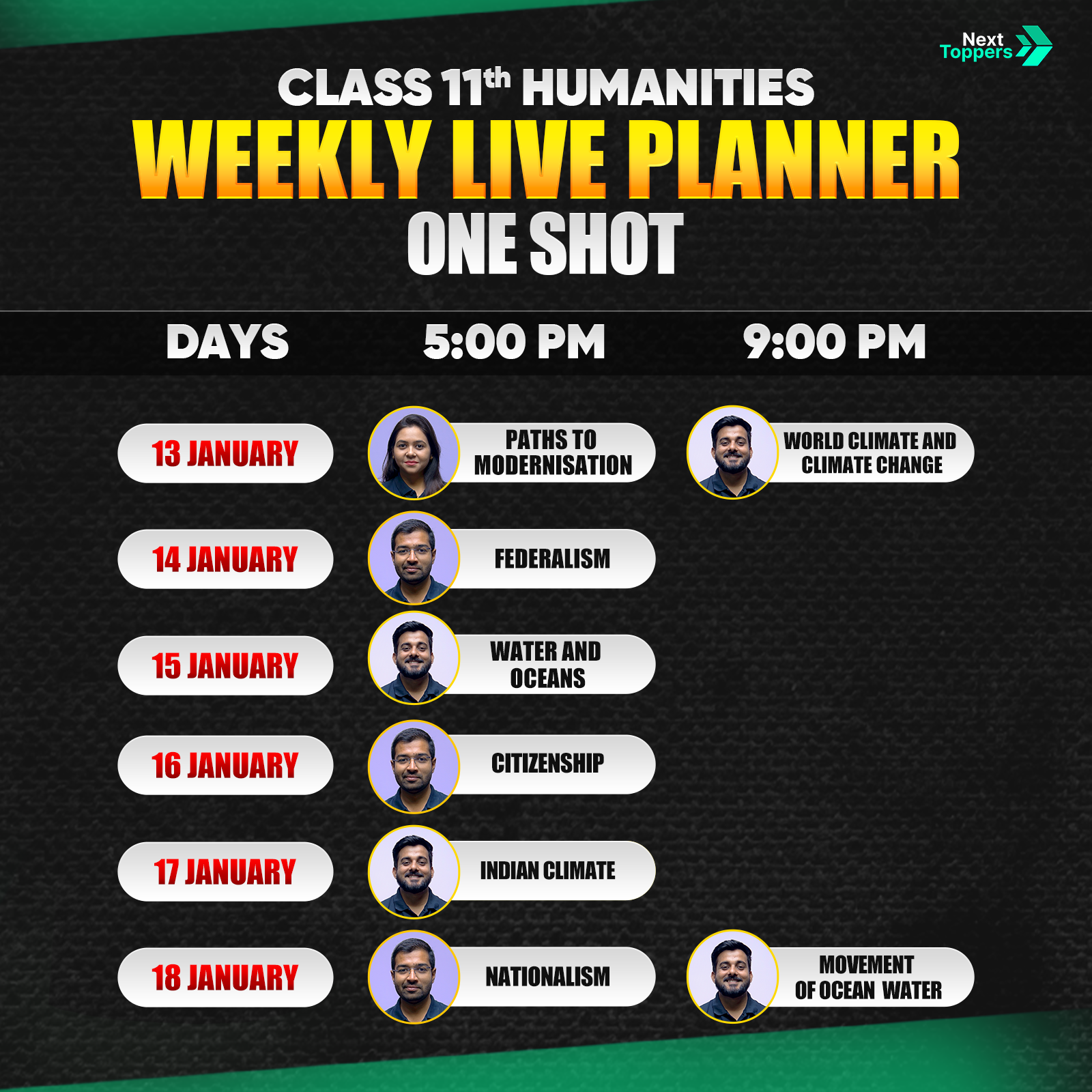 Post from Next Toppers - 11th Humanities