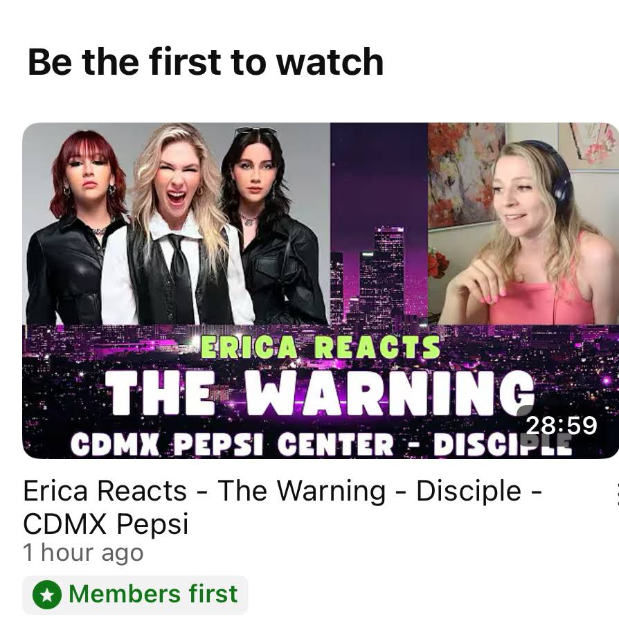 Post from Erica Reacts - Erica Retro Gaming & Music