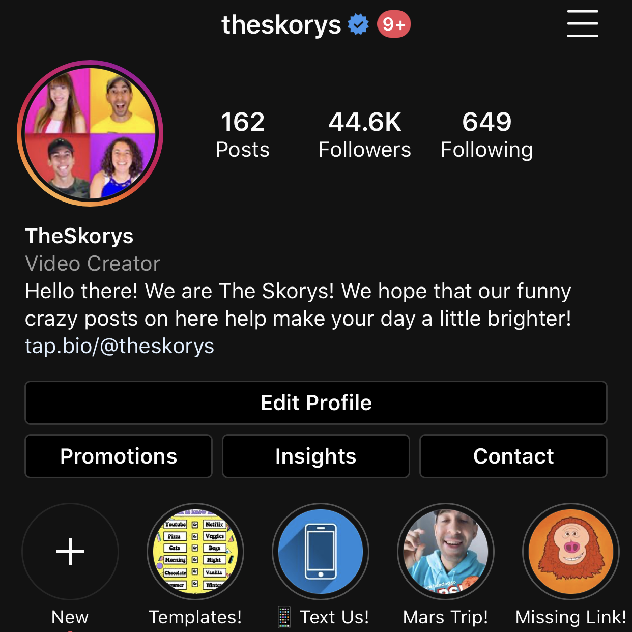 Post from The Skorys