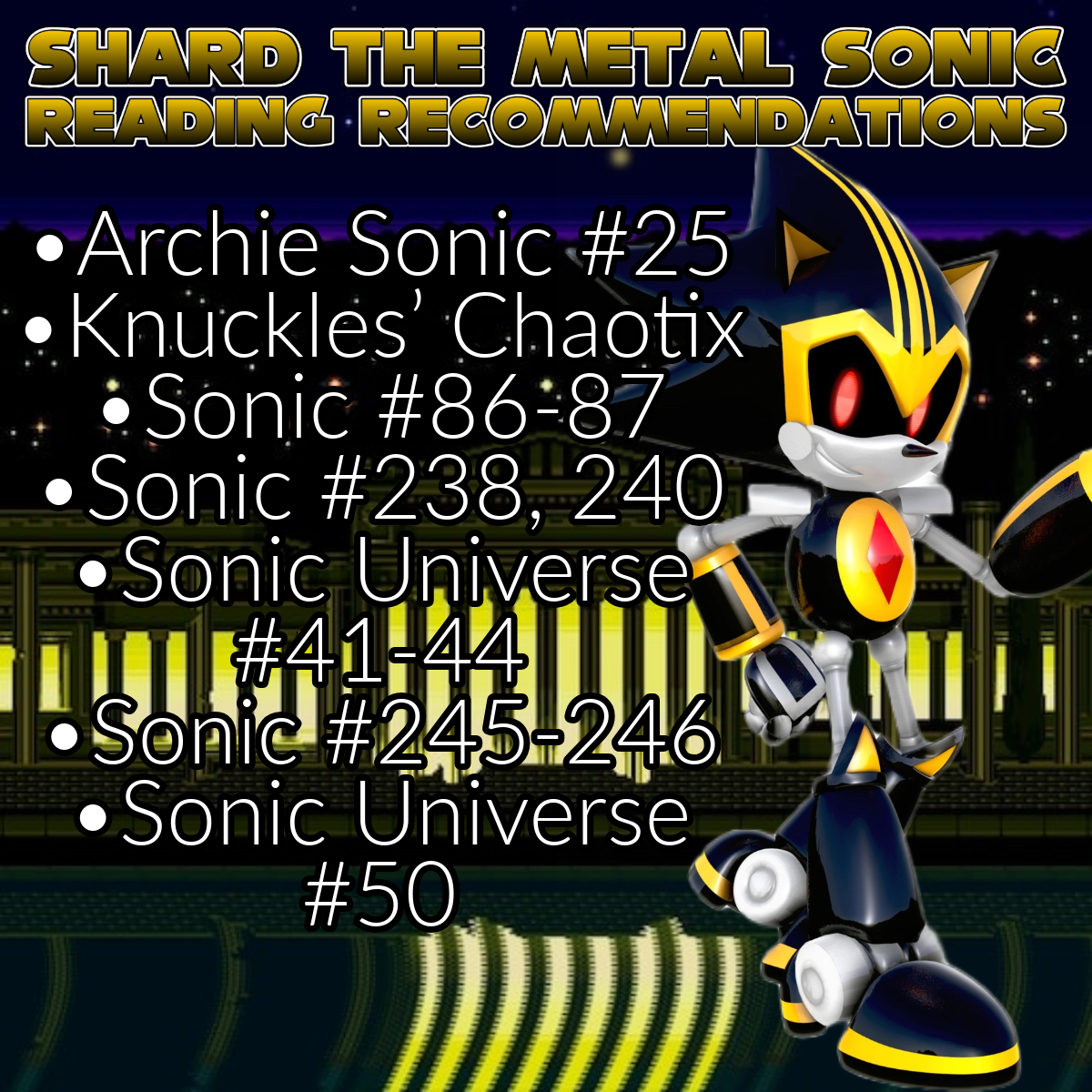 Post from Archie Sonic Lore