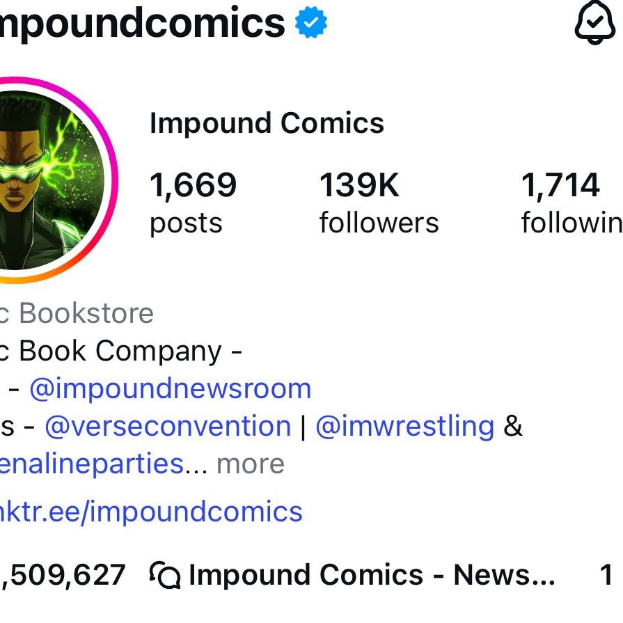 Post from Impound comics