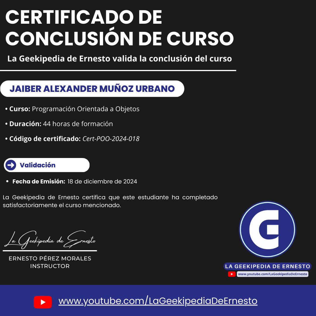 Post from La Geekipedia De Ernesto