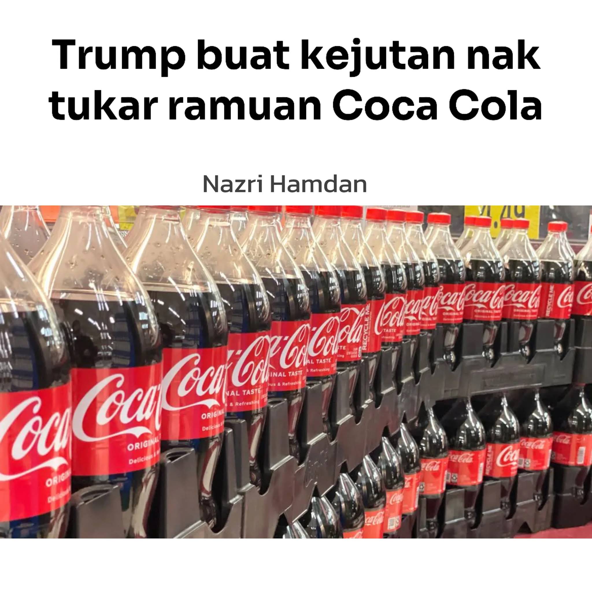 Post from Nazri Hamdan