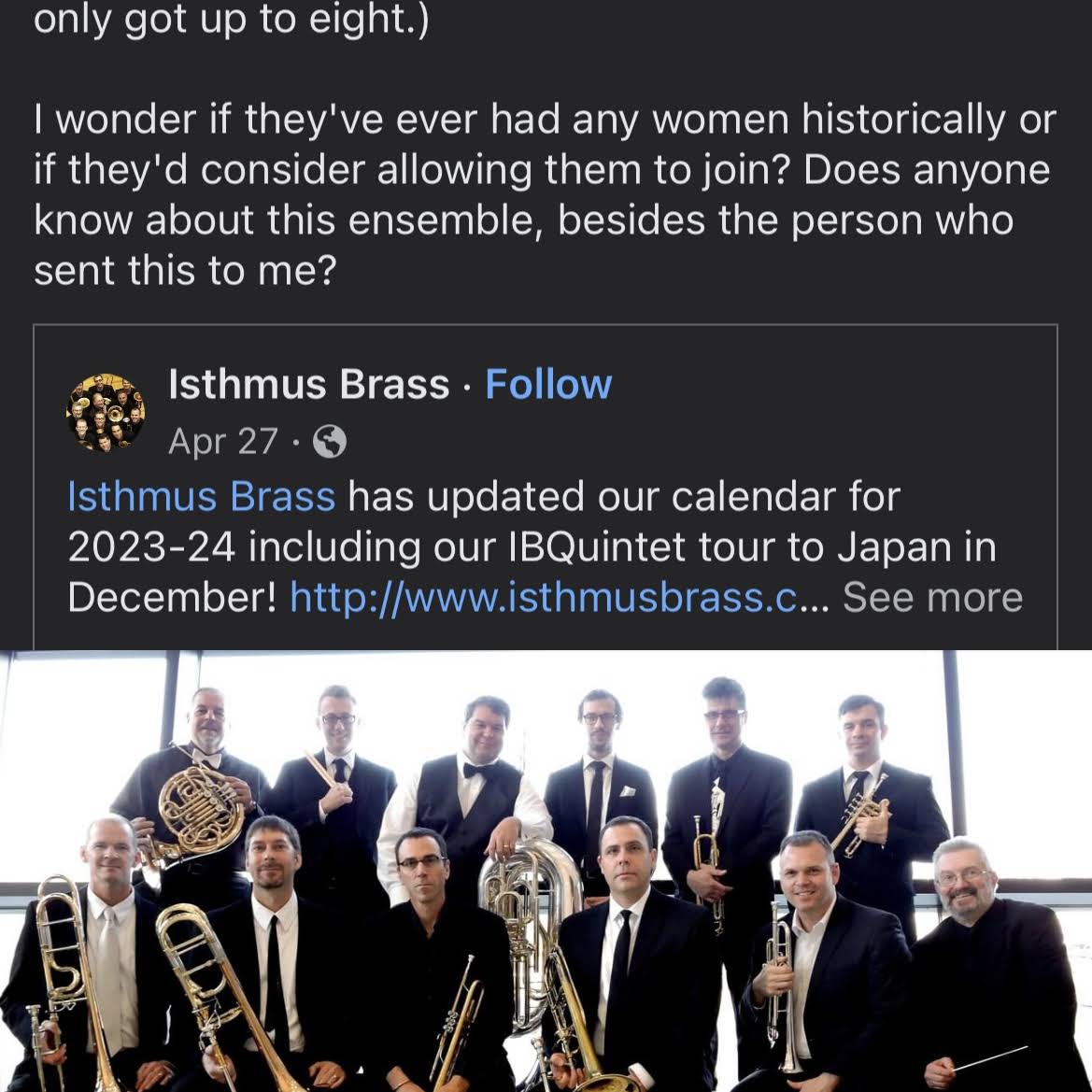 Post from The Trombone Channel