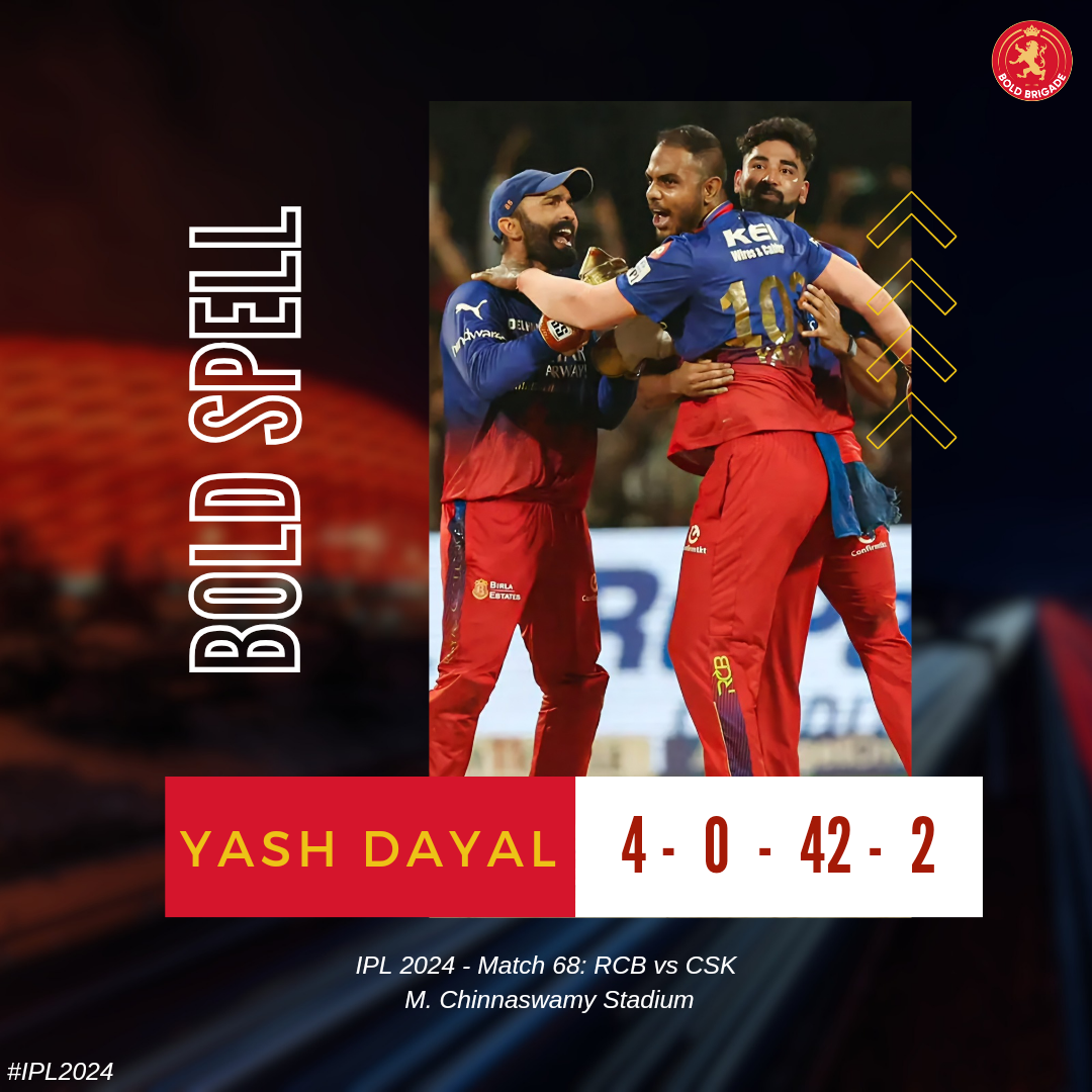 Post from RCB Bold Brigade