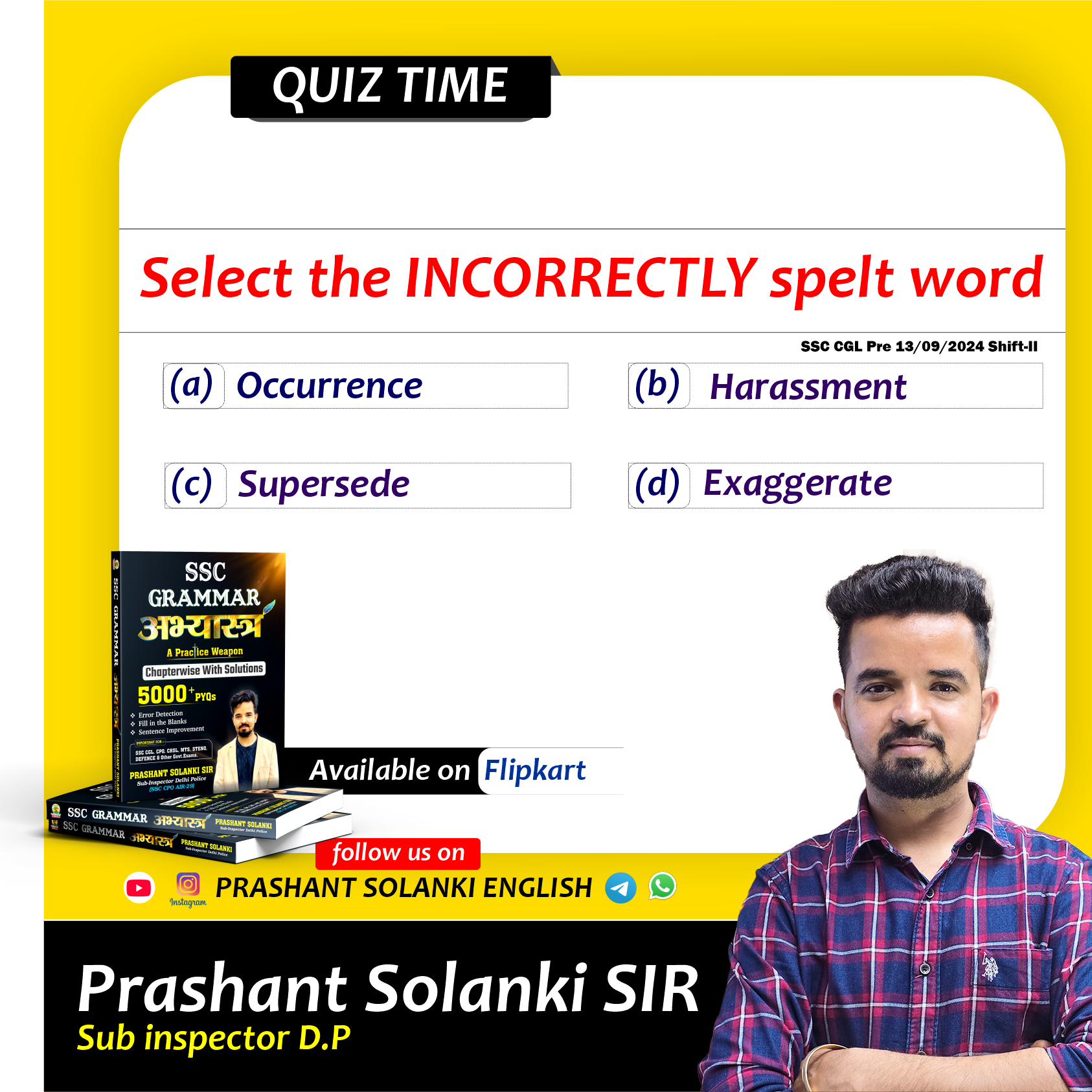 Post from Prashant Solanki English