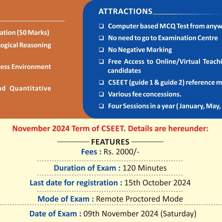 Post from ICSI LIVE UPDATE