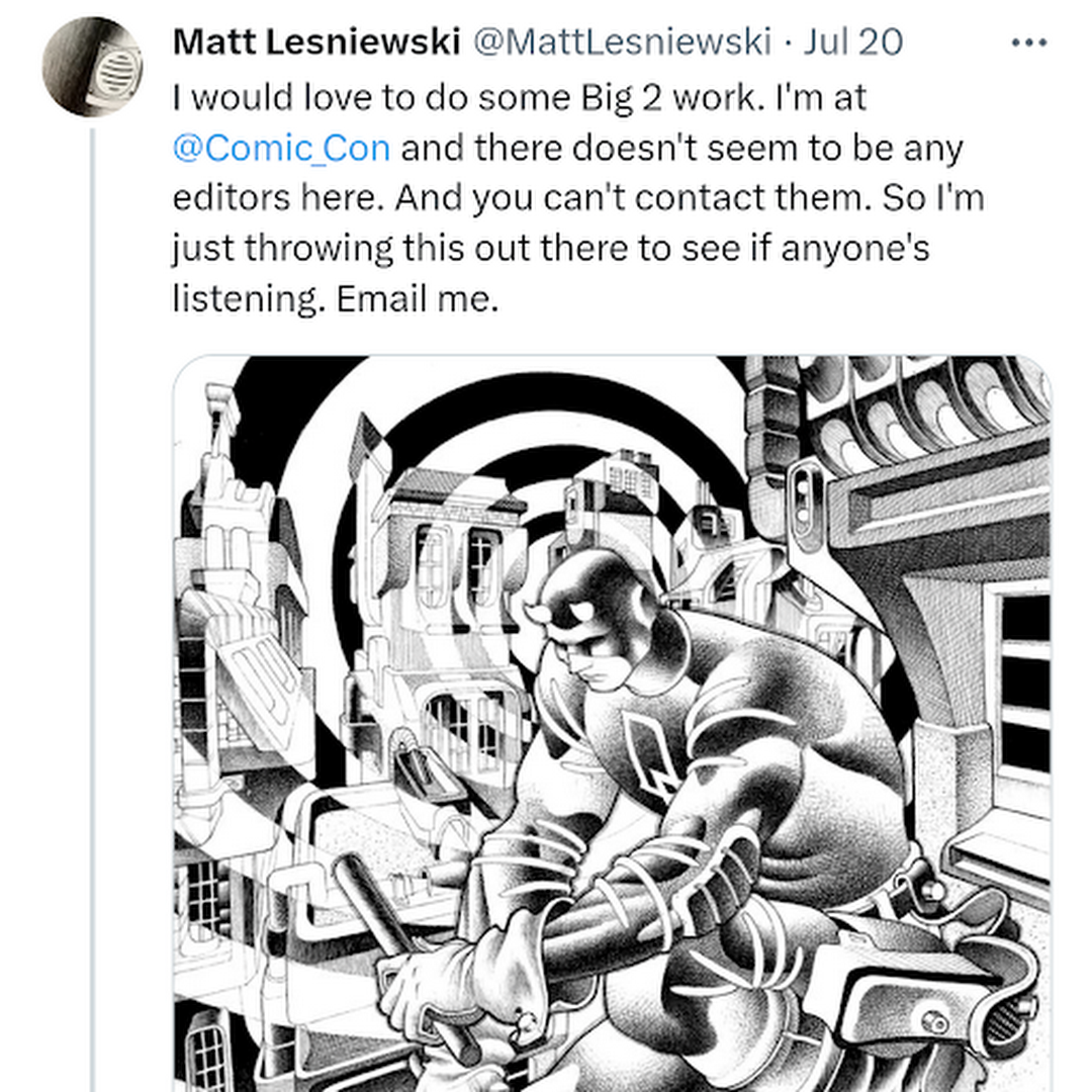 Post from Comics MATTER w/Ya Boi Zack