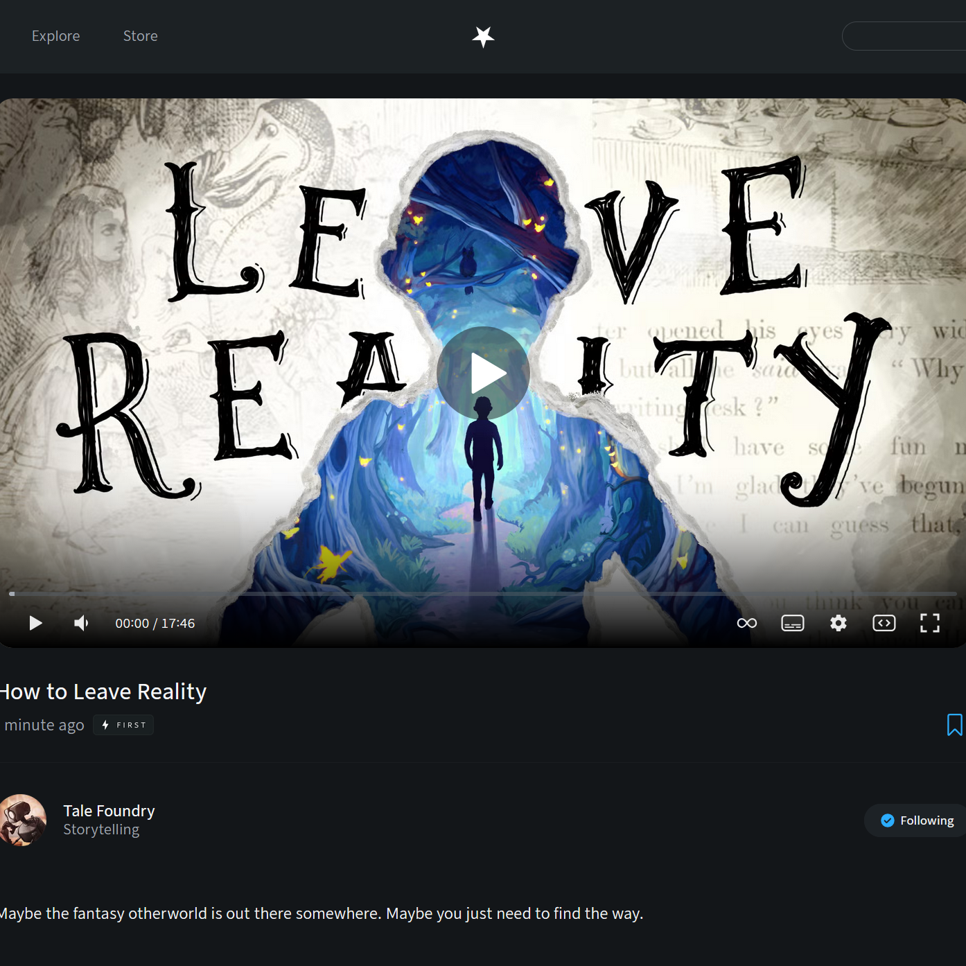 Post from Tale Foundry