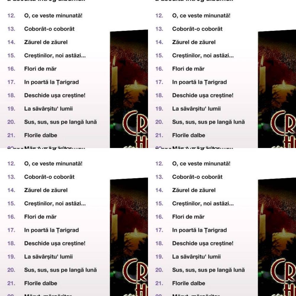 stefan hrusca - colinde