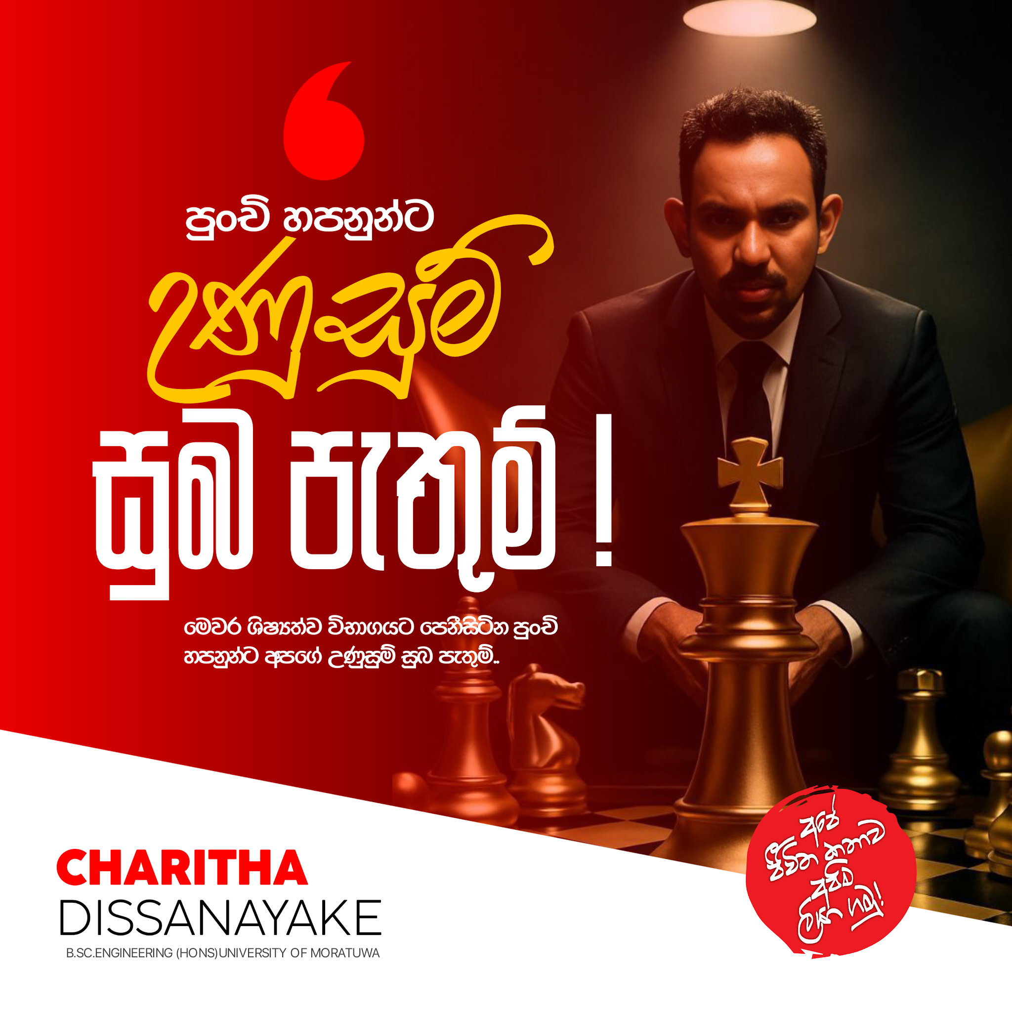 Post from Charitha Dissanayake