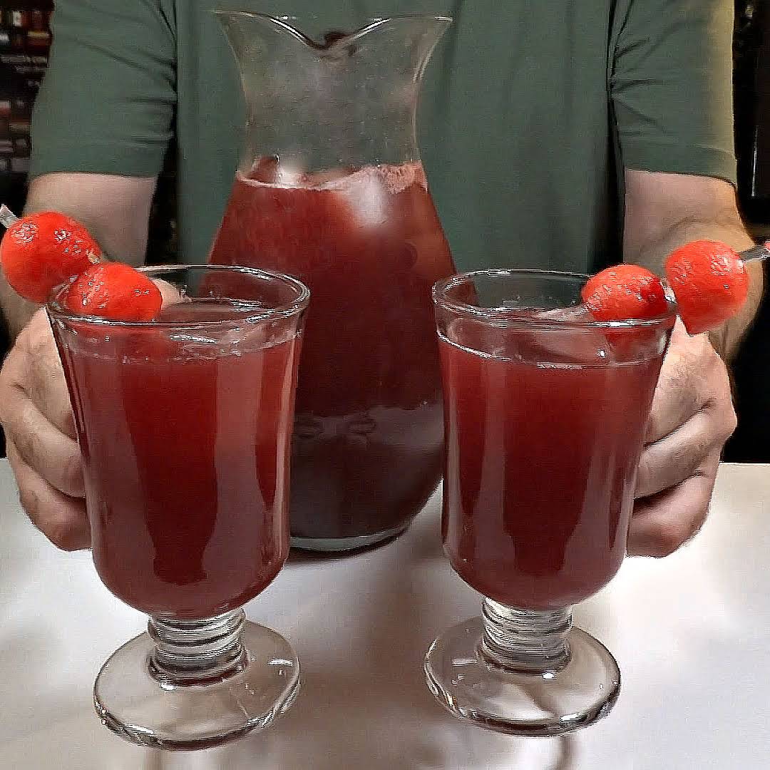 Post from Barman in red