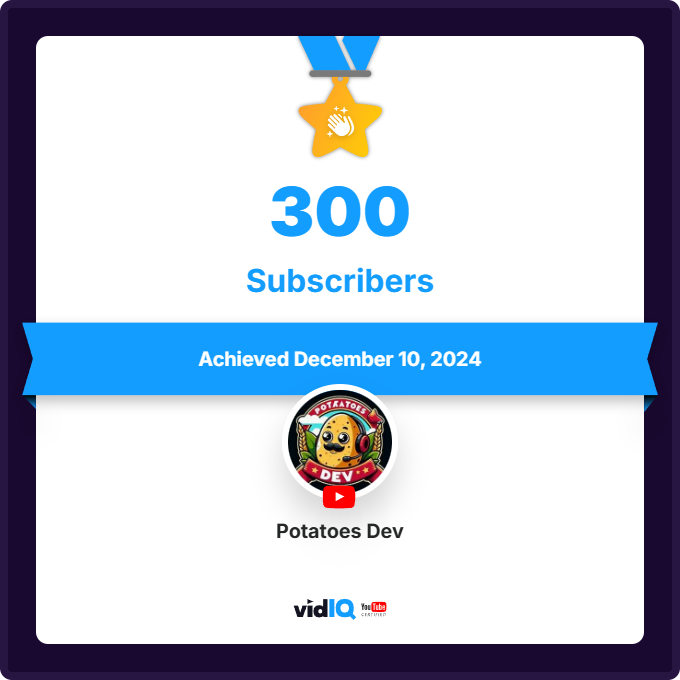 Post from Potatoes Dev