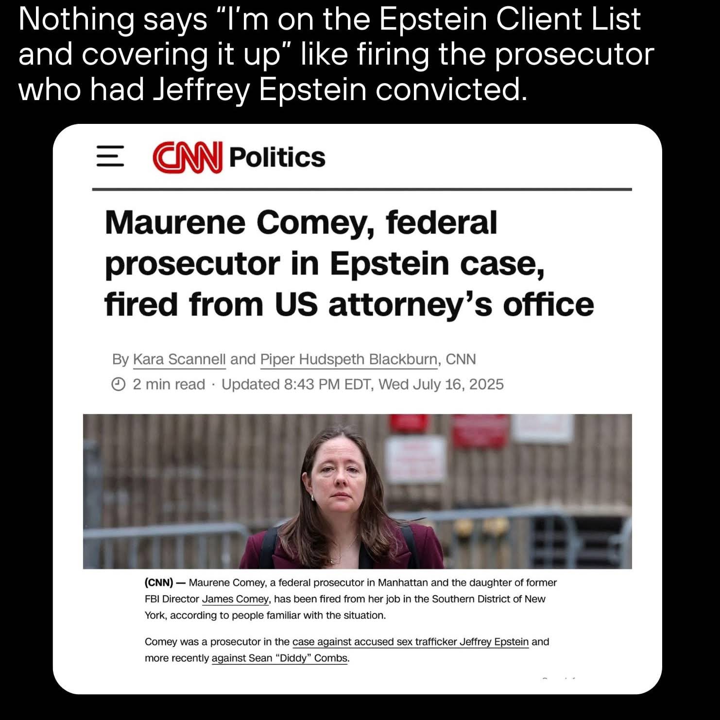 Post from Reese Waters