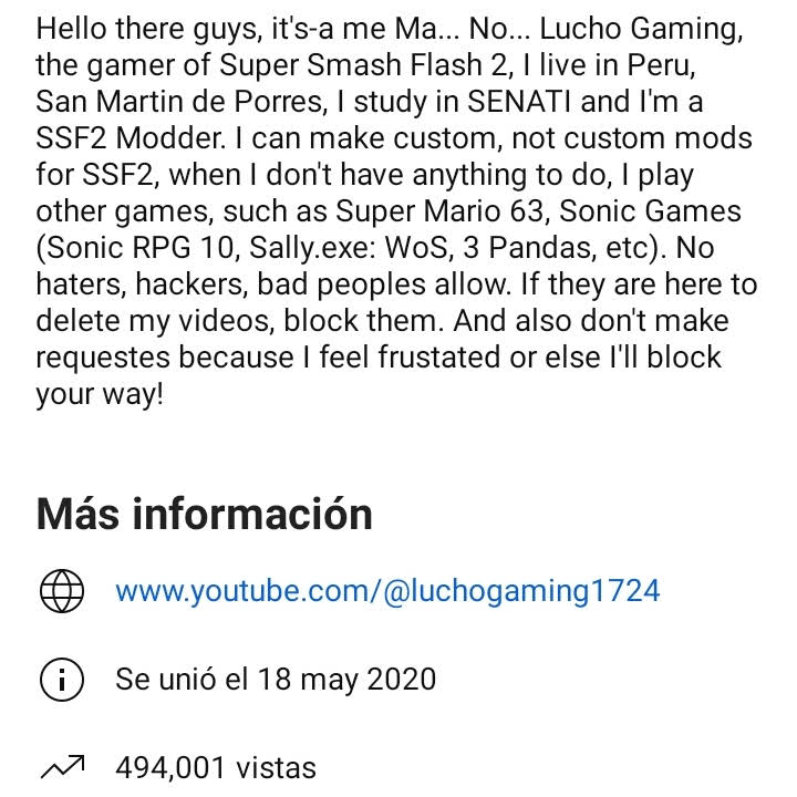 Post from Lucho Gaming