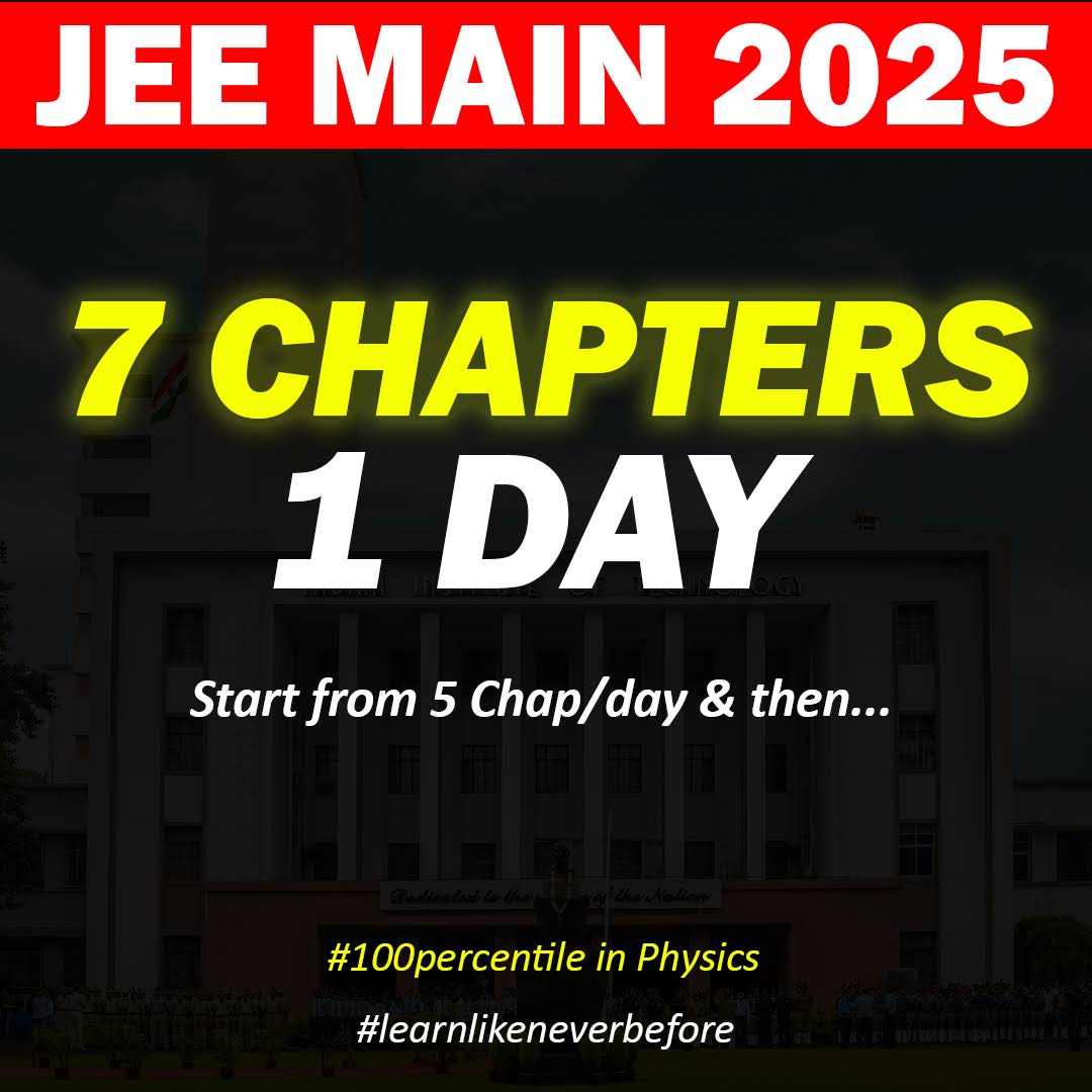 Post from Eduniti - Physics by Mohit Goenka_IITKGP